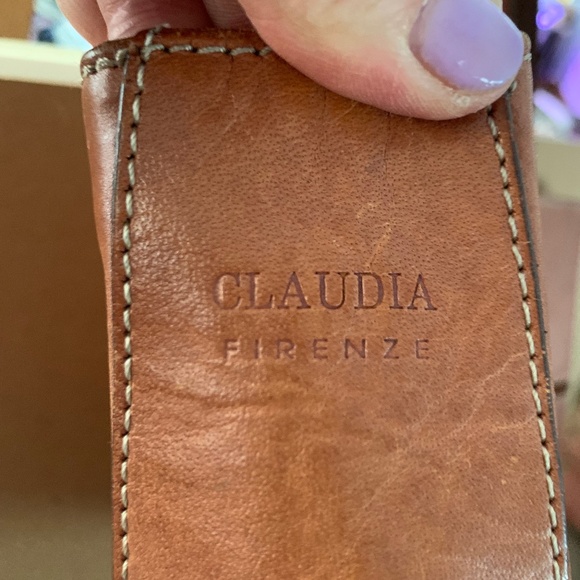 Claudia Firenze | Bags | Claudia Firenze Italian Leather Purse Handbag ...